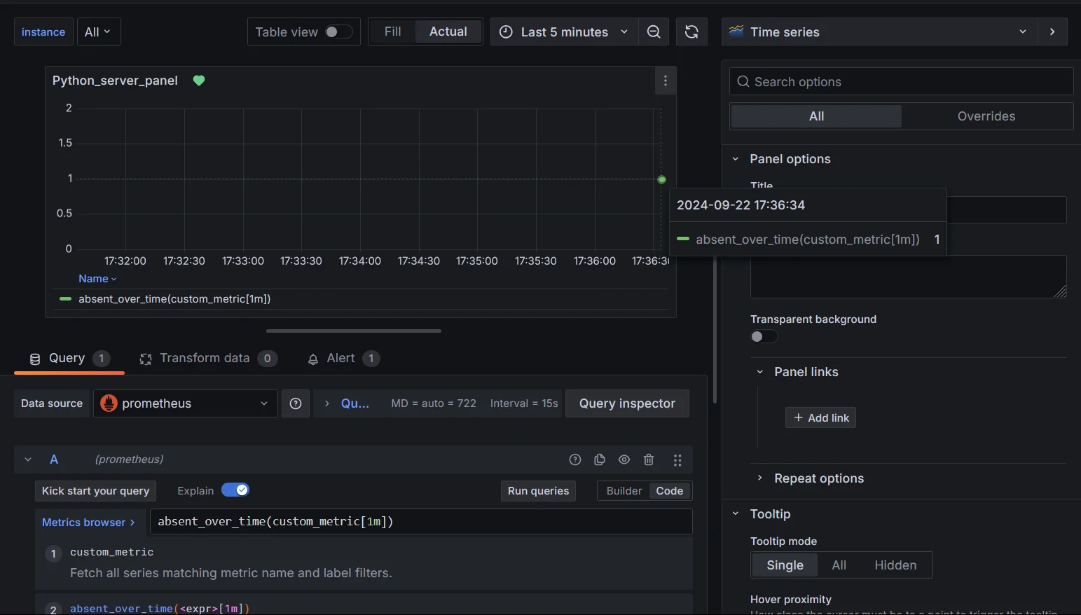 How to Handle Null Values in Prometheus Time Series Data | SigNoz